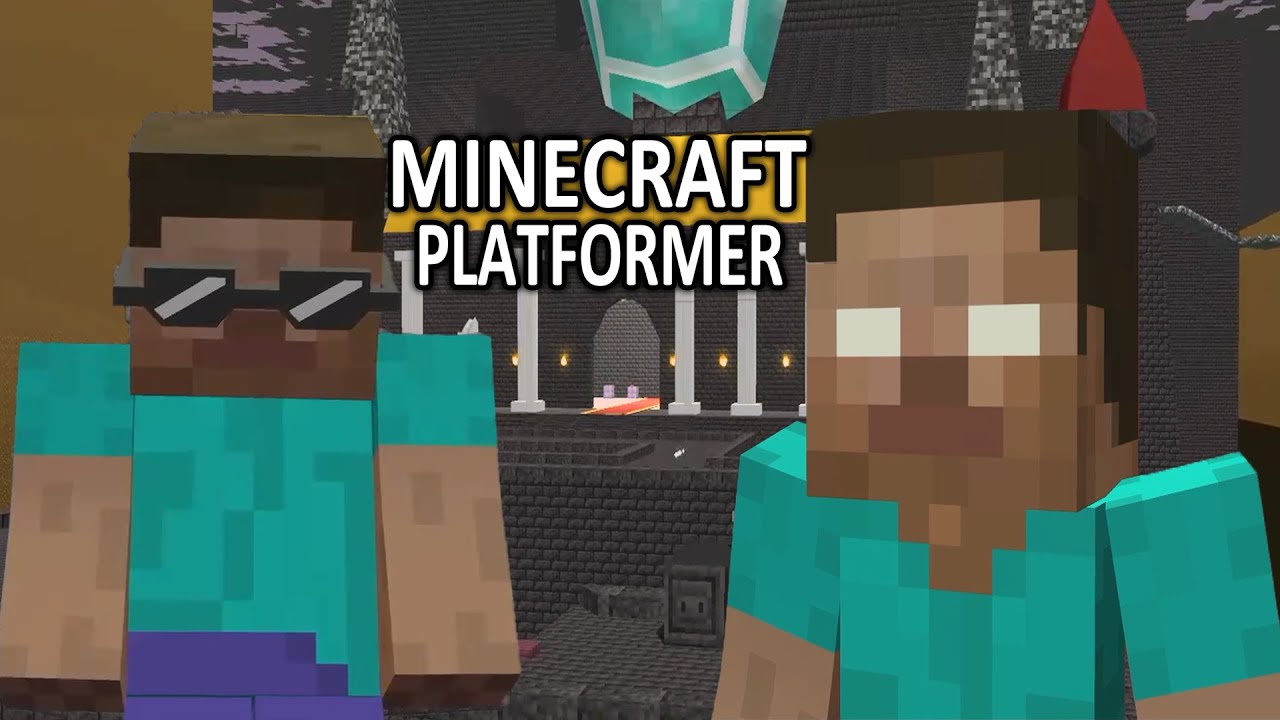 Going Head to Head With Herobrine | Minecraft Platformer - Part 4 (Finale) - YouTube