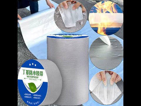 Çamur Bant Su Sızdırmaz Güçlü Tamir Tadilat Bandı Çatı Izolasyon Bandı Tamir Bant