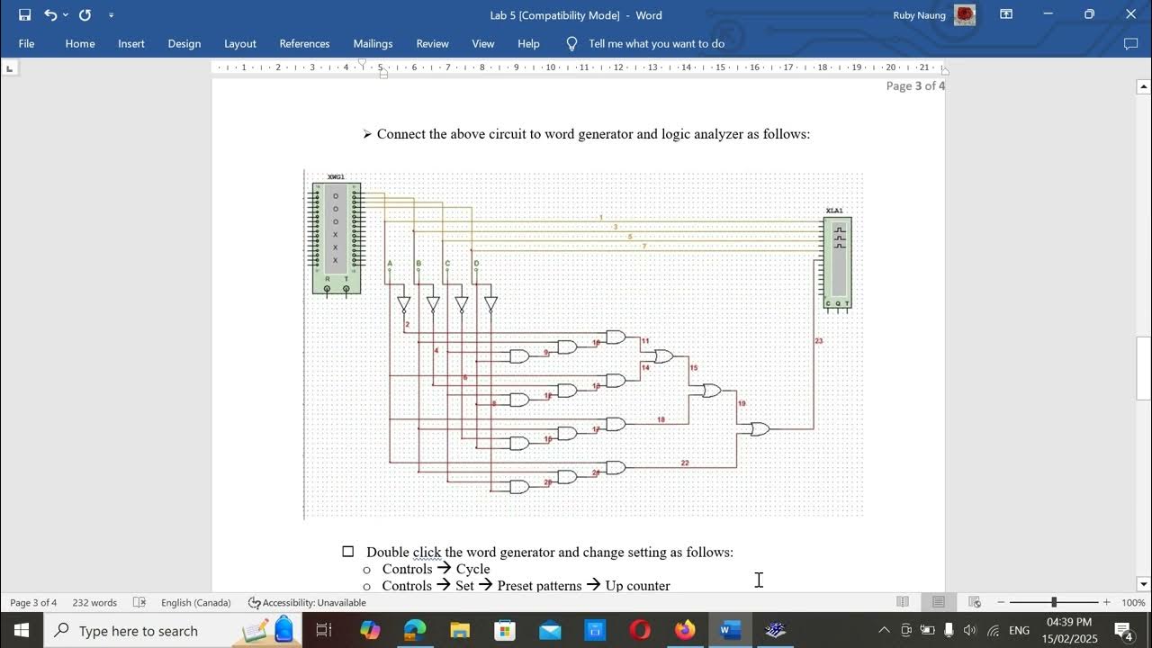 Multisim using Logic Analyzer - YouTube