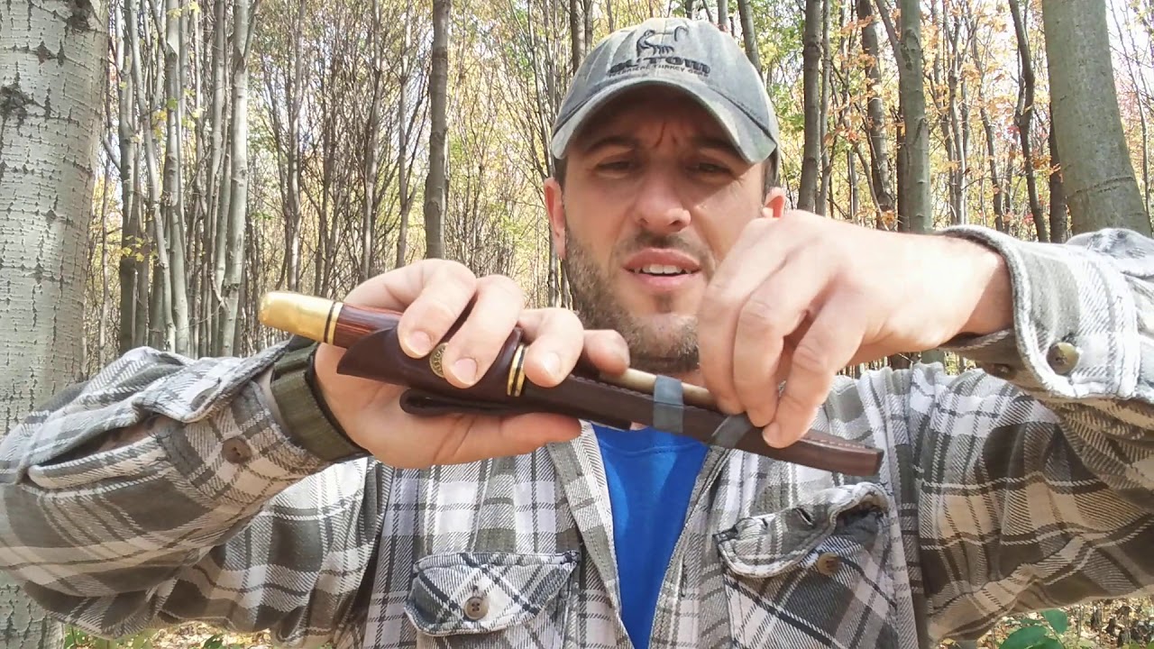 Buck 119 Sheath Mod - YouTube