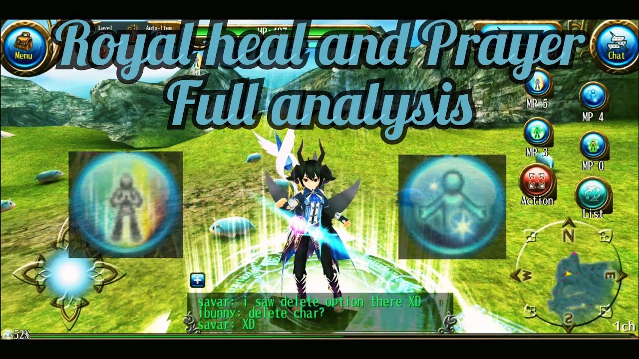 Toram online - Royal Heal & Prayer Tier 4 Priest Skill Full Analysis ...