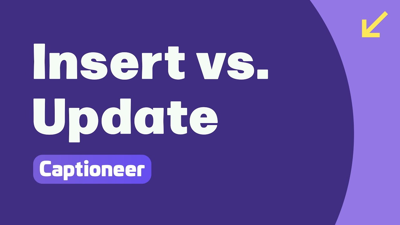 Insert Vs Update YouTube insert-vs-update-youtube