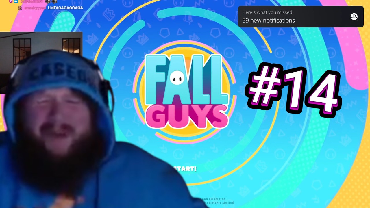 Caseoh plays [Fall Guys] [part 14] - YouTube