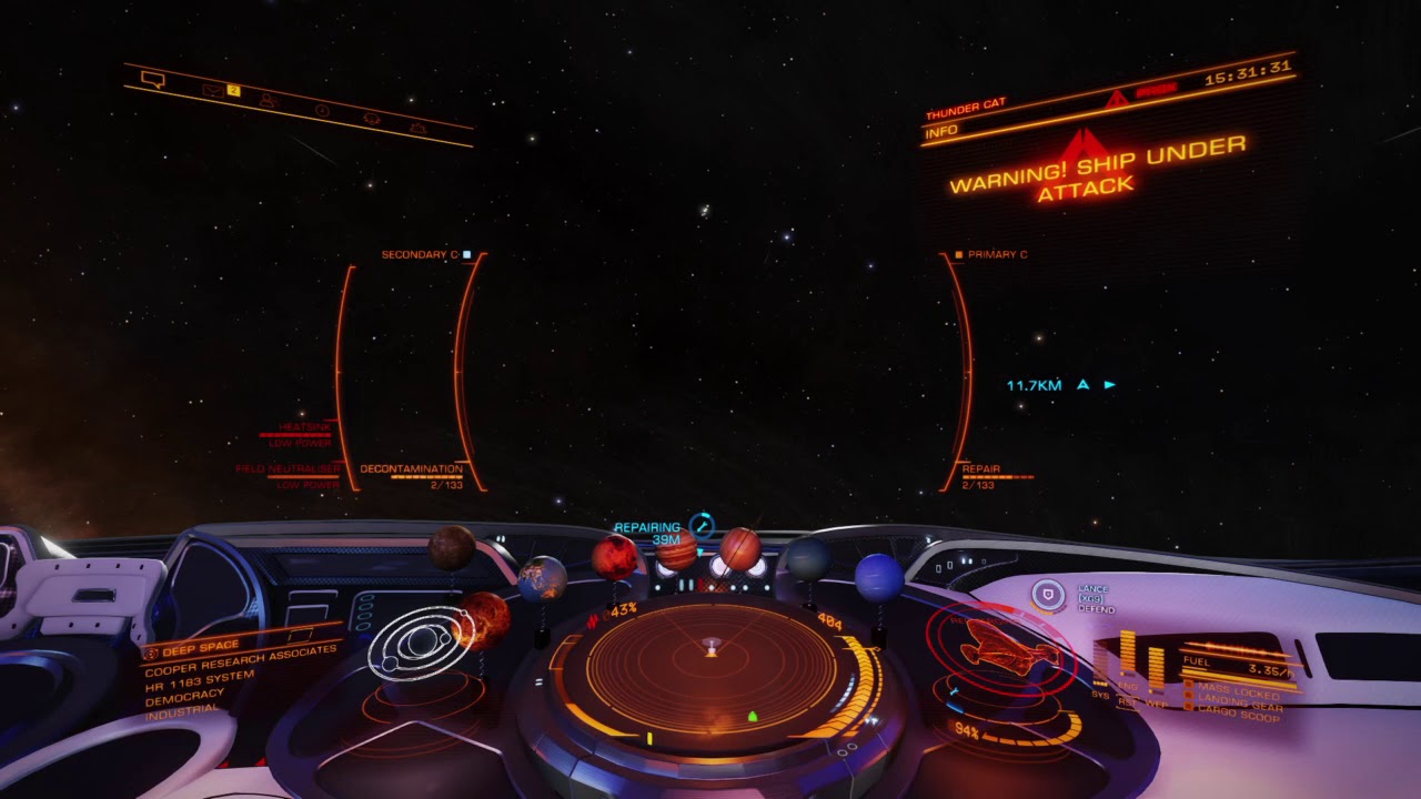 Elite Dangerous Thargoid Battle “Cyclops” - YouTube