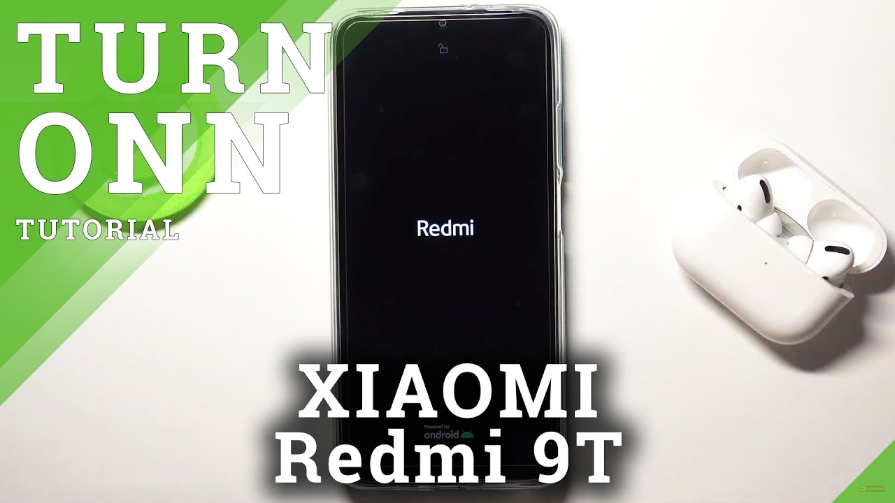 How to Switch On XIAOMI Redmi 9T – Locate Power Button - YouTube