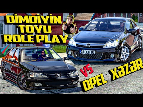 Dimdiy Dayının Toyu Opel Astra və Xəzər | Maşın Oyunları | Ets2 #malikbedelov