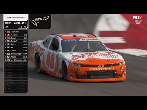 STAGE 1 FINISH - 2024 FOCUSED HEALTH 250 NASCAR XFINITY SERIES AT COTA ...