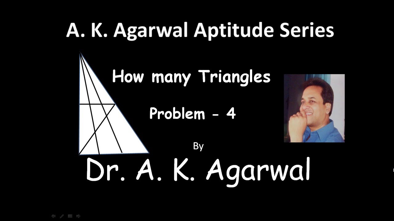 How many Triangles, Problem 4 - YouTube