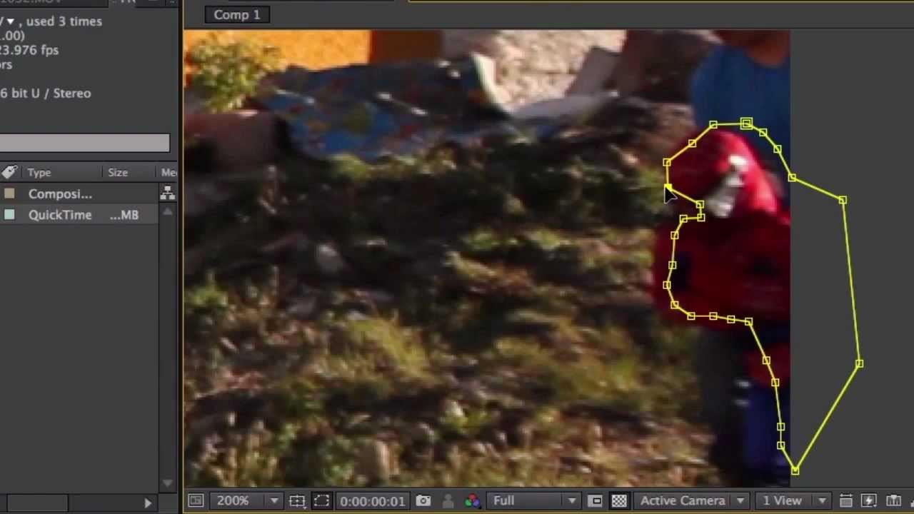 After Effects Rotoscoping- VFX Shop - YouTube