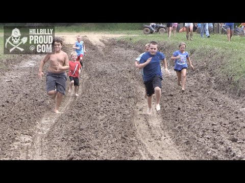 Kids Foot Race Swampstock Mud Bog July 8, 2023