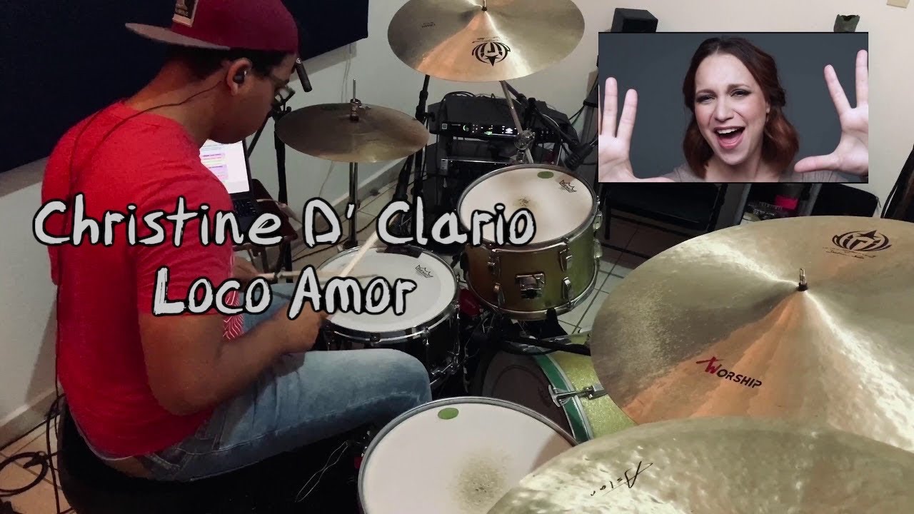 Christine D' Clario | Loco Amor | Drum Cover - YouTube