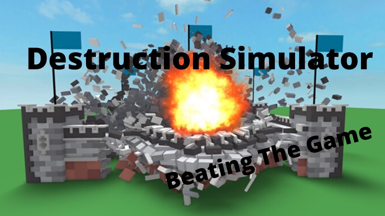 Beating Roblox Destruction Simulator - YouTube