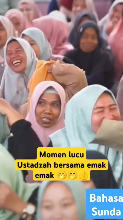 Asli bikin ngakak ustadzah bersama enak emak 🤭🤭🤭 #sorth_video - YouTube