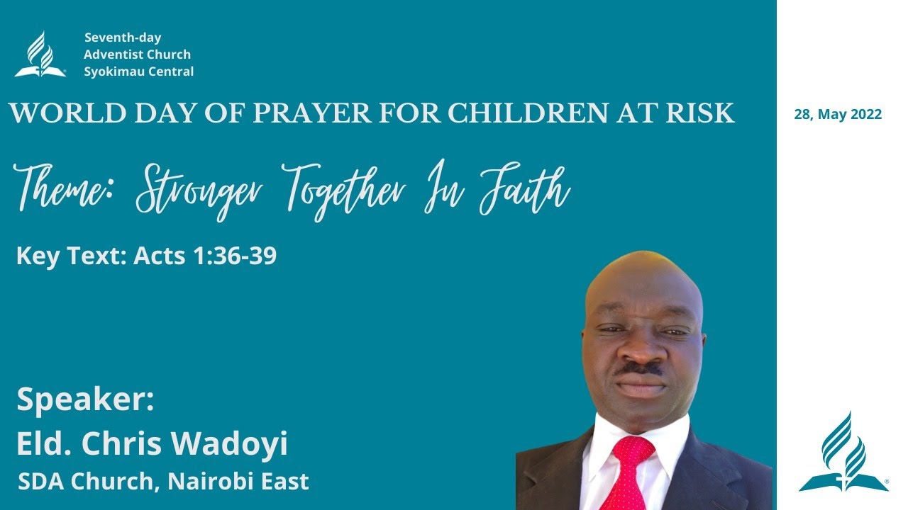 World Day of Prayer for Children at Risk - YouTube