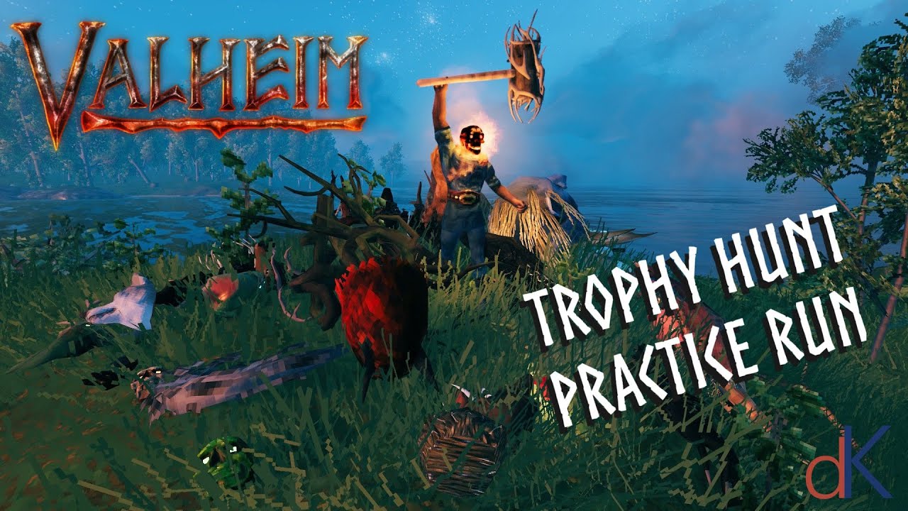 Valheim Trophy Hunt - Practice Run - YouTube