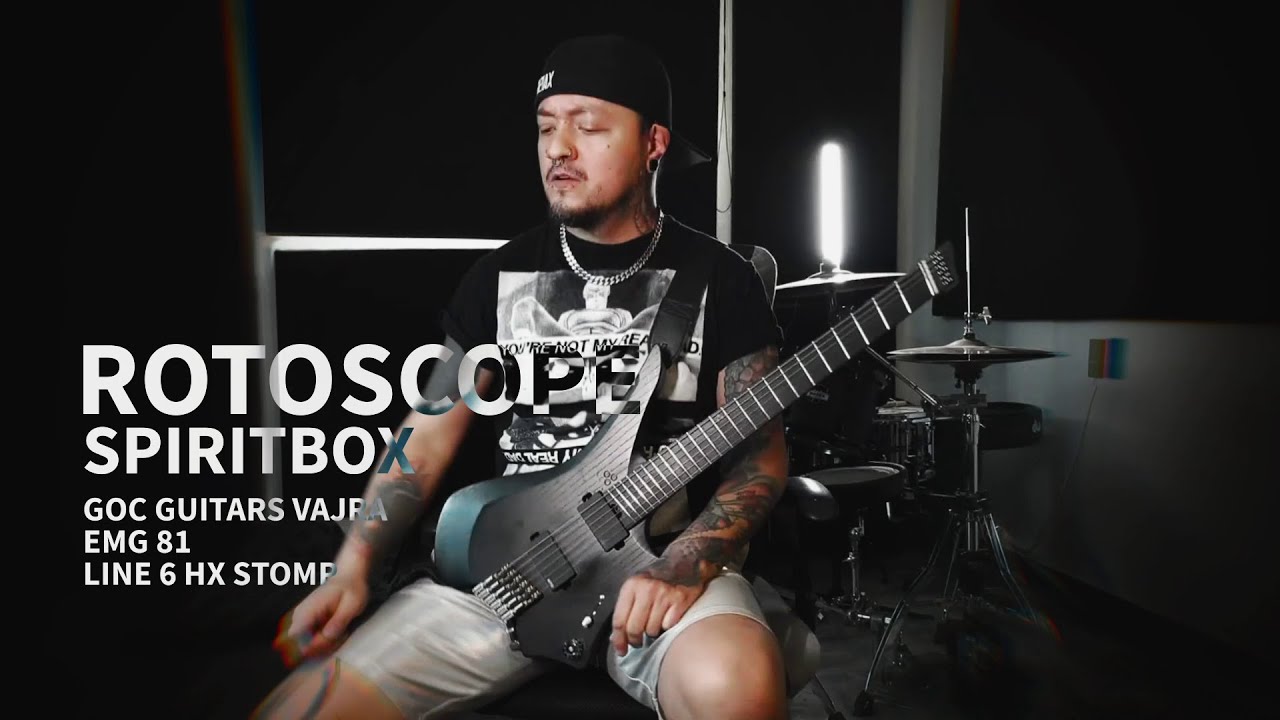 SPIRITBOX - ROTOSCOPE Guitar cover + Guitar tone - YouTube