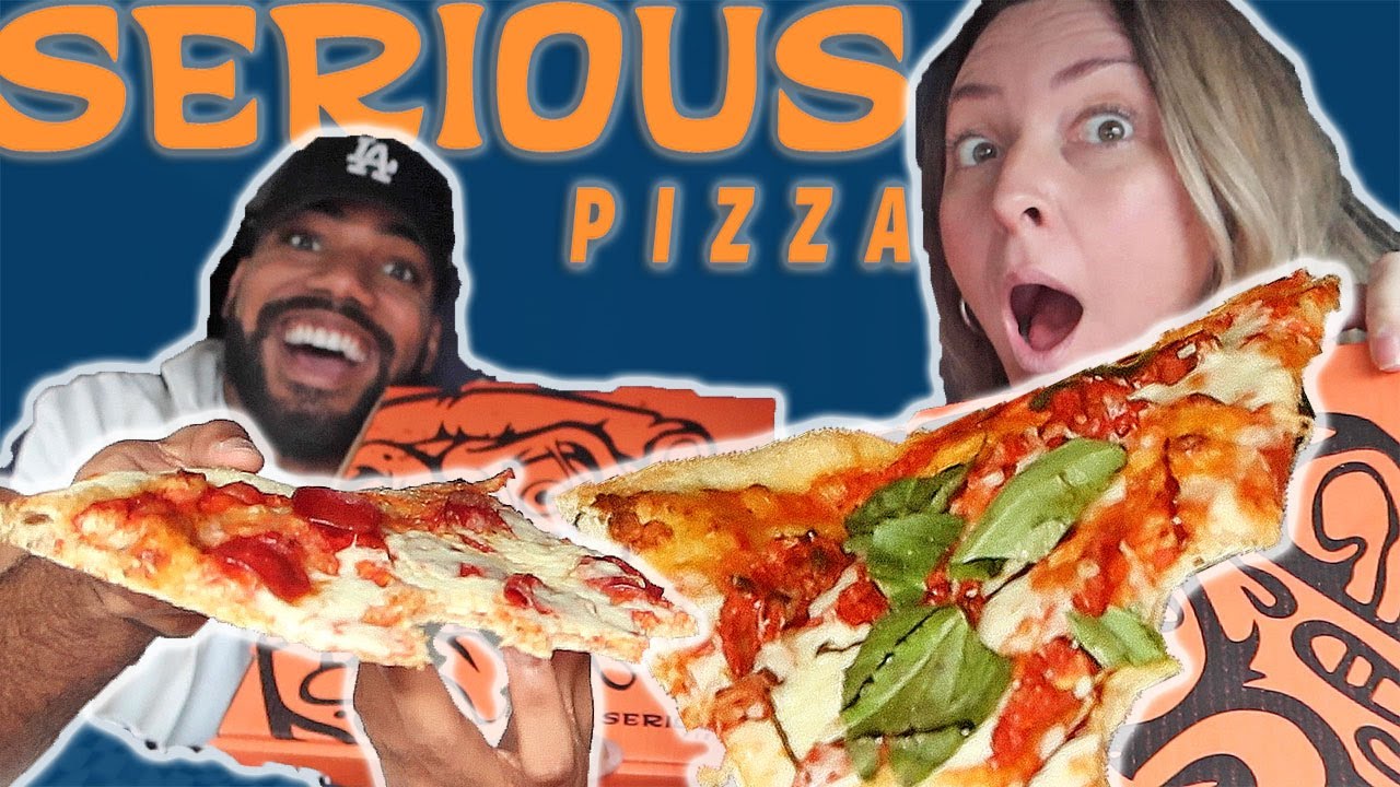 SERIOUS PIZZA Dallas Texas (GIANT PIZZA SLICES!!) // Travel Snacks ...