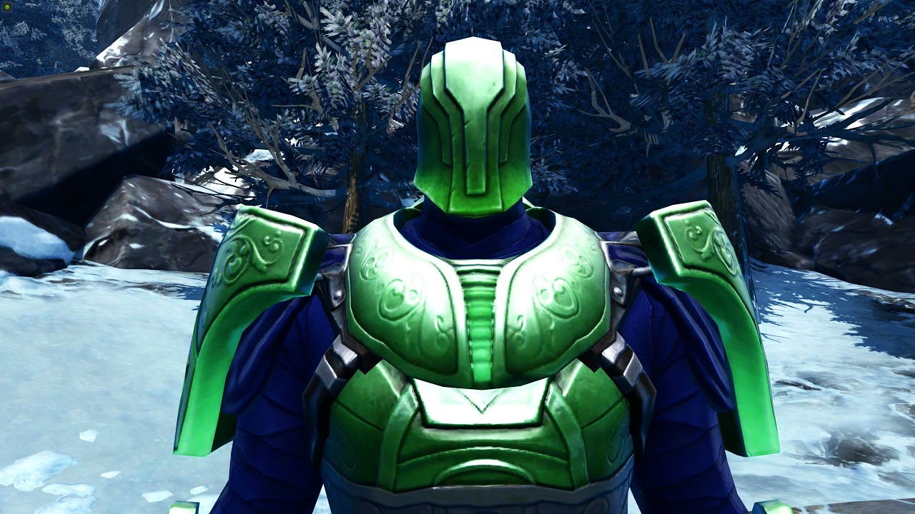 Furious Combatant Armor Set with Dye Ranked PvP Preview - YouTube