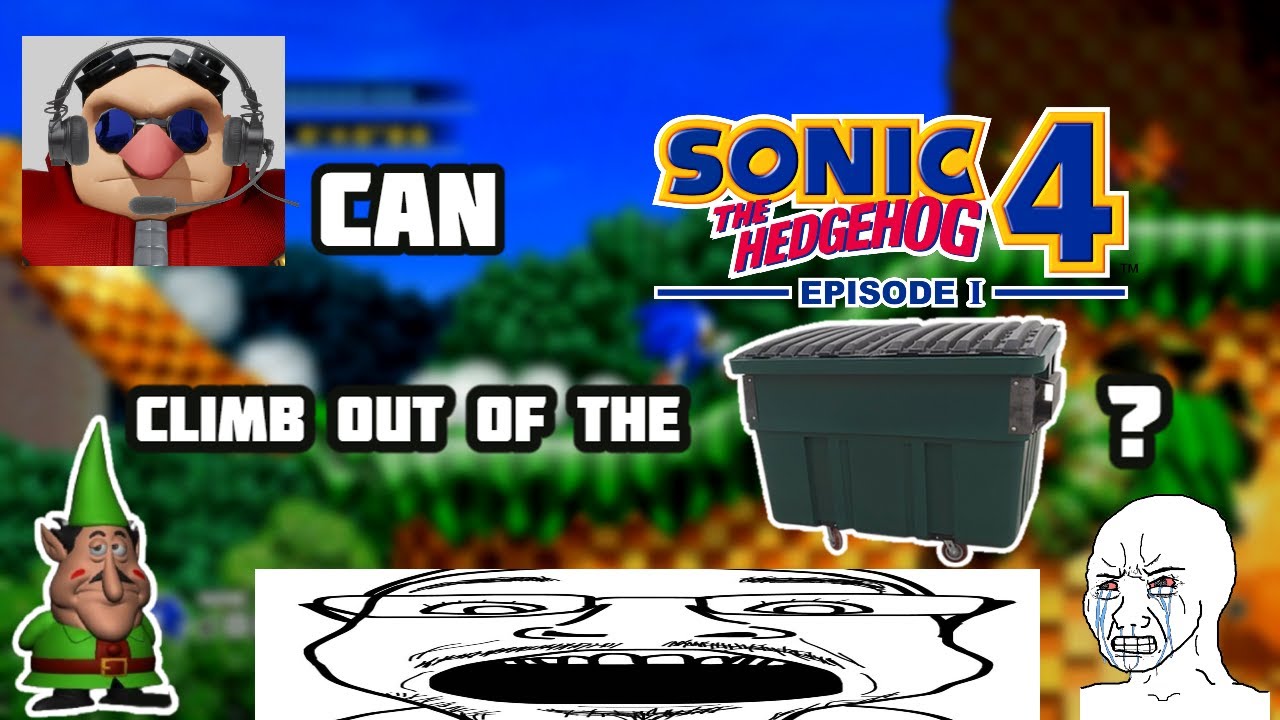 Can Sonic 4 Episode 1 Climb Out Of The Trash Can? | A Nostalgic ...