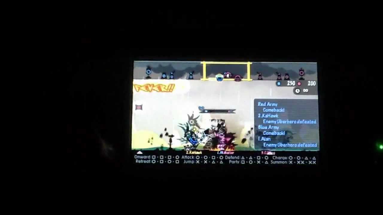 Patapon 3 Uberhero VS with randoms (Yarida Gameplay) - YouTube