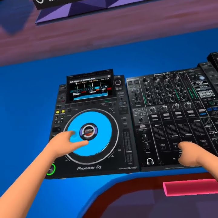 DJ in VR - Quick og Garage Scratch - YouTube