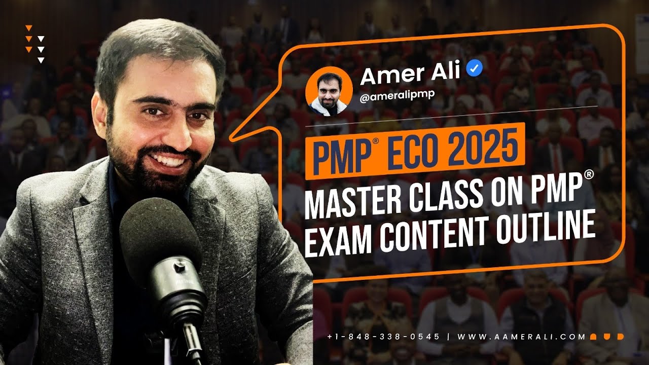 Master class on PMP exam content outline - PMP ECO 2025 - YouTube