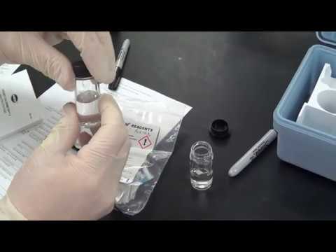 Chlorine HACH Kit Colorimetric Method - YouTube