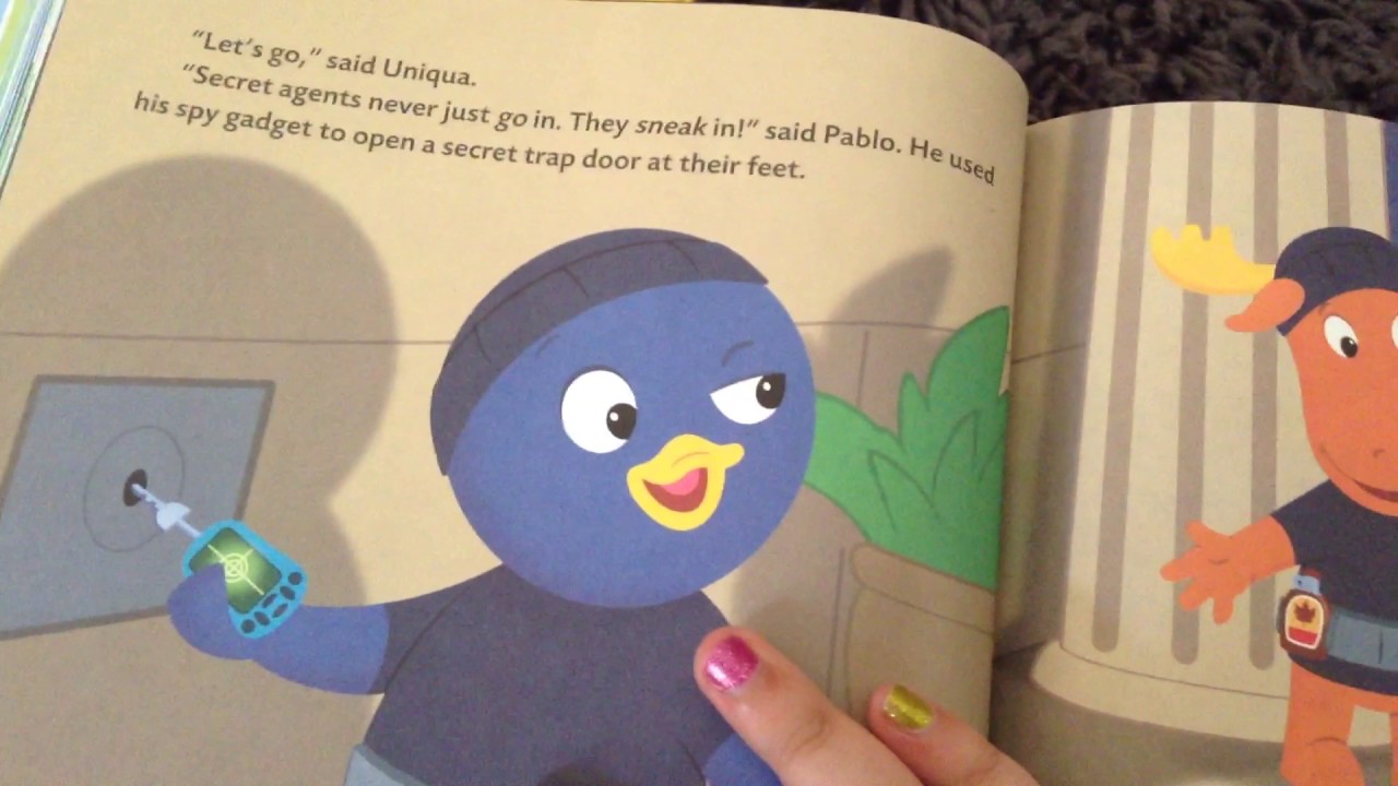Storybook: The Backyardigans Part 3- Secret Agents - YouTube