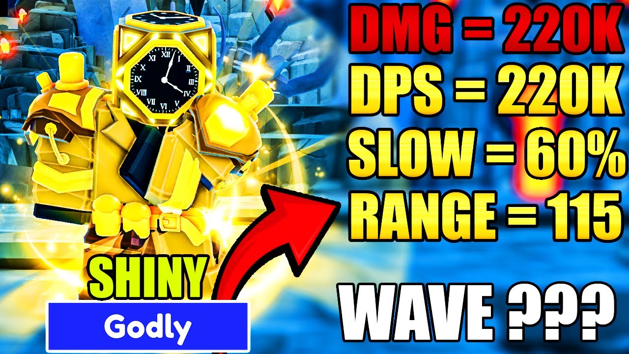 SHINY GOLDEN FUTURE LARGE CLOCKMAN VS ENDLESS MODE TOILET TOWER DEFENSE ...