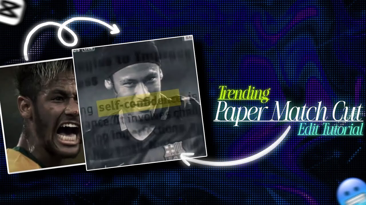 How To Make Your Own Match Cut Overlay | Trending Newspaper Edits ...