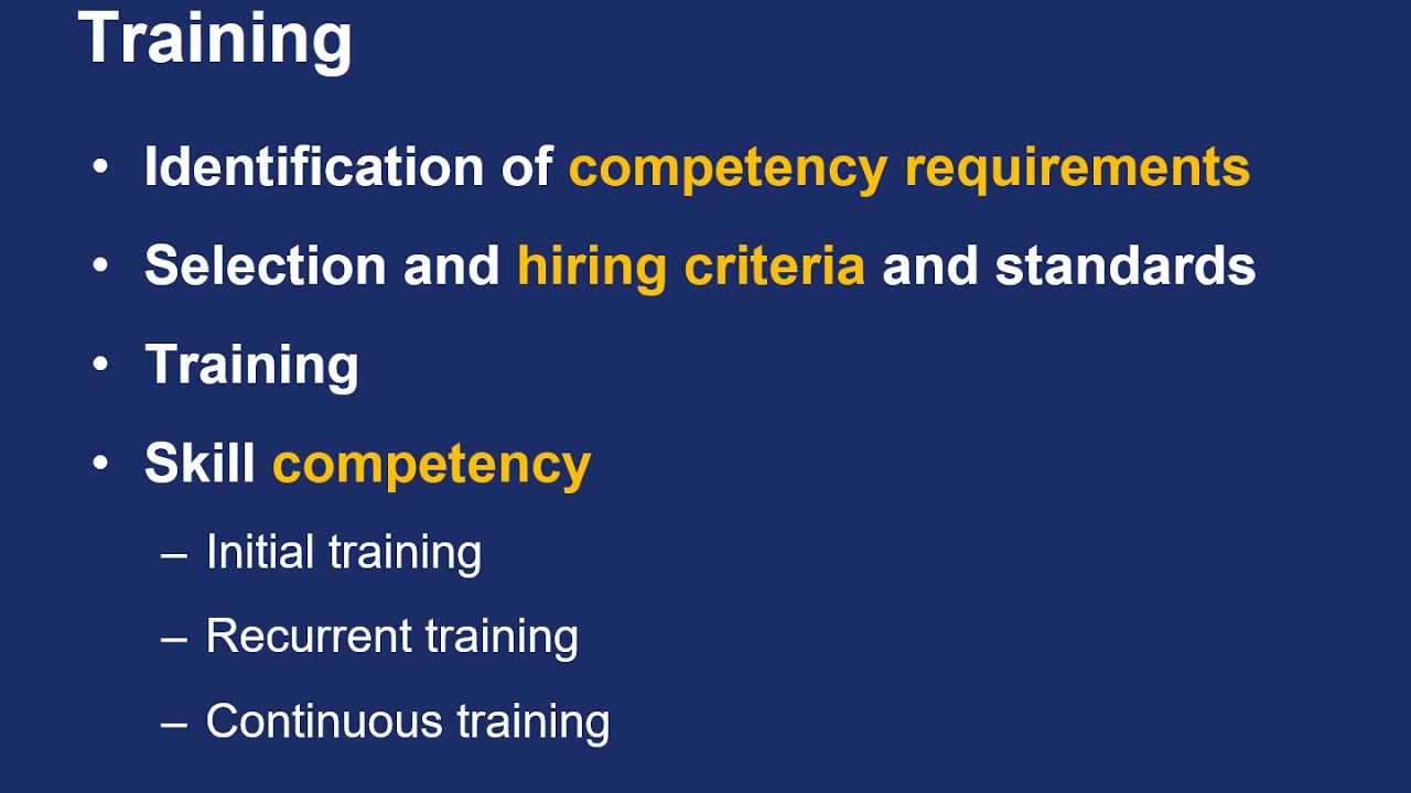 FAA SMS Fundamentals Details: Safety Promotion Component - YouTube