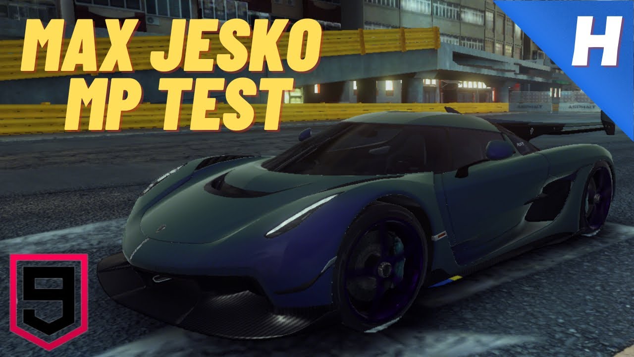 Asphalt 9 : Legends - Koenigsegg Jesko Max Multiplayer Test - YouTube