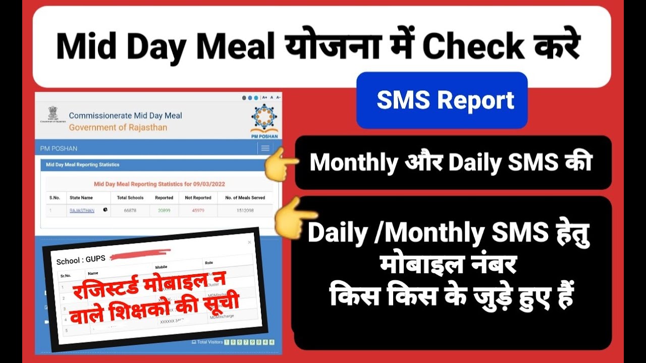 mdm message report kaise dekhe, How to check daily monthly sms report ...