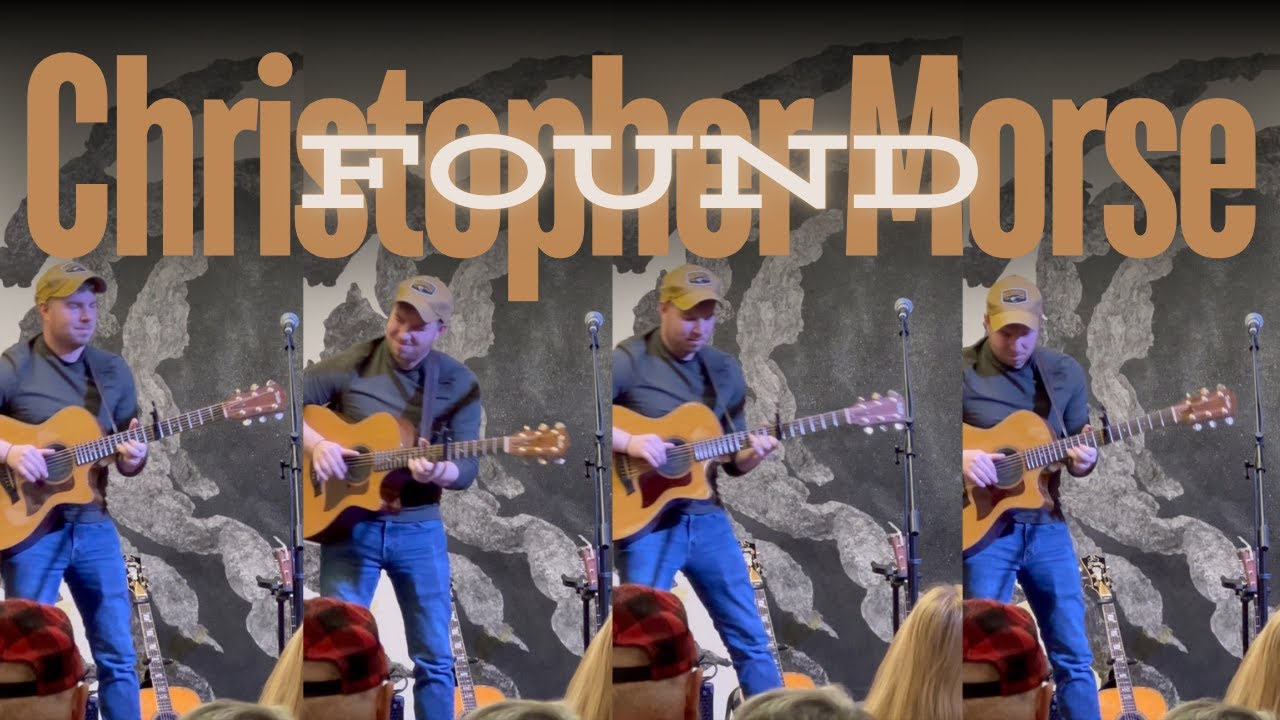 Christopher Morse - 'Found' Live @ Dairy Arts Center - YouTube