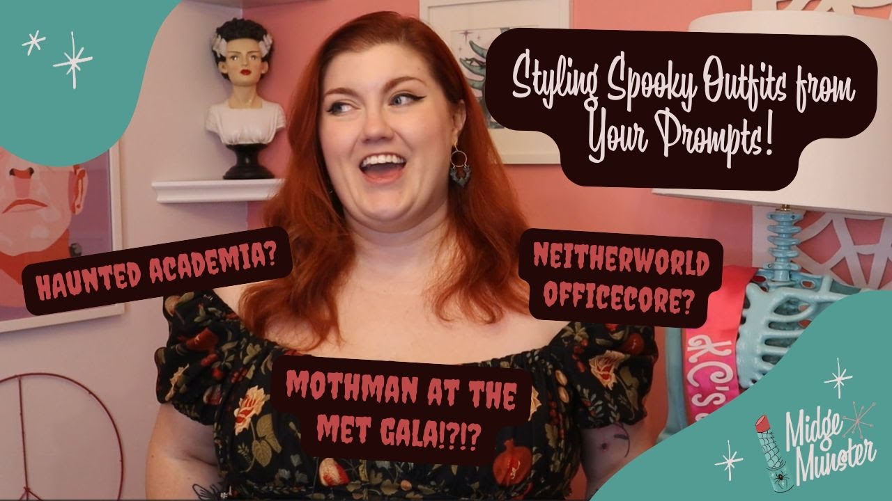 Styling Spooky Outfits Based on Your Odd Aesthetic Prompts! - YouTube