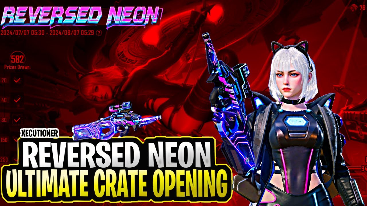 New Ultimate Crate Opening | Reversed Neon Cybercat P90 Crate Opening ...