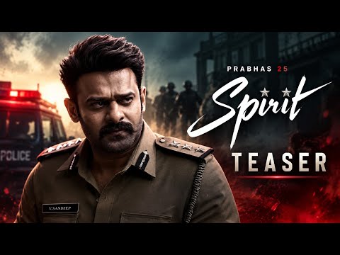 Spirit Teaser (2027) | Prabhas | Triptii Dimri | Sandeep Reddy Vanga | 4K