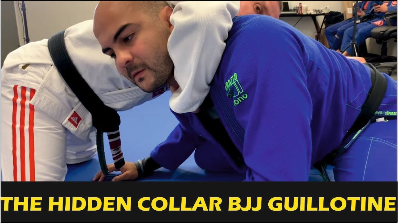 The Hidden Collar BJJ Guillotine by Vinicius "Draculino" - YouTube