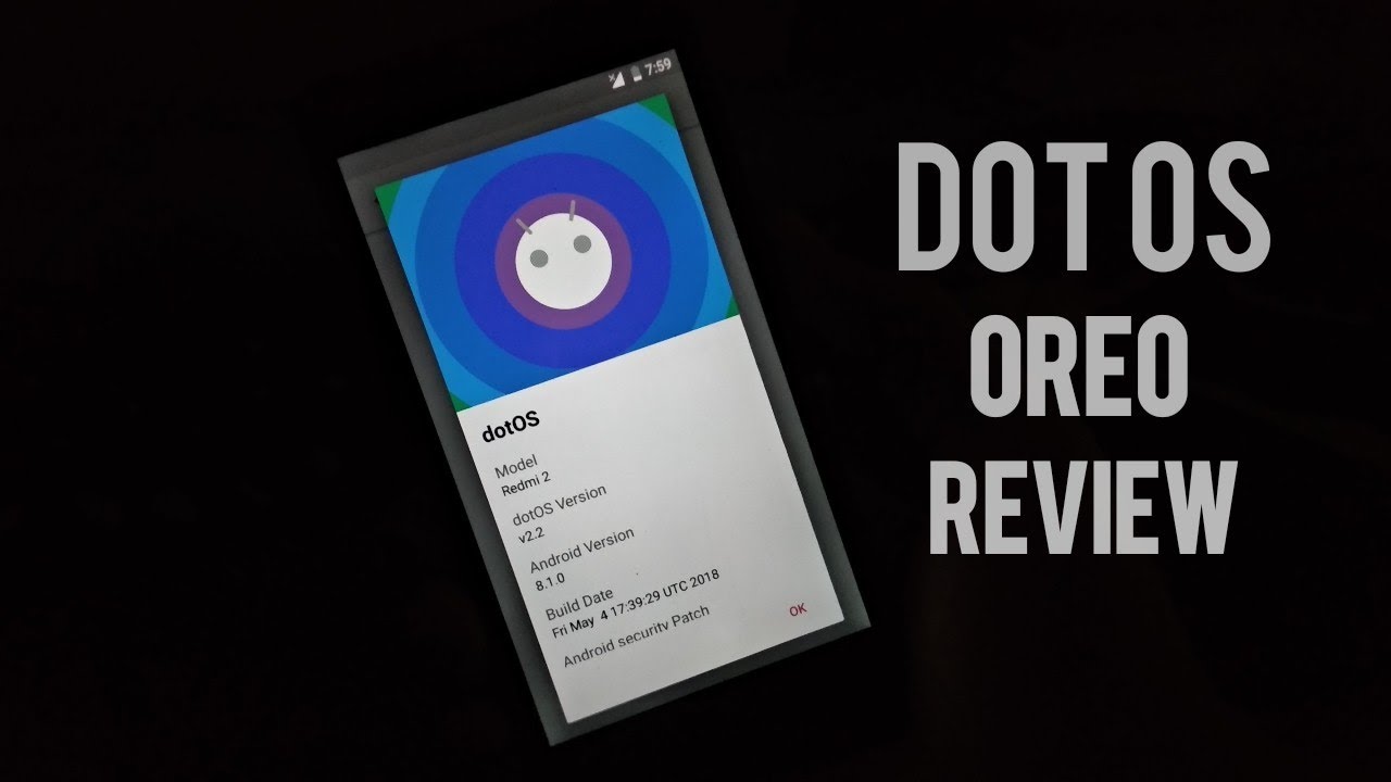 Dot os Oreo 8.1.0 for redmi 2/prime - YouTube