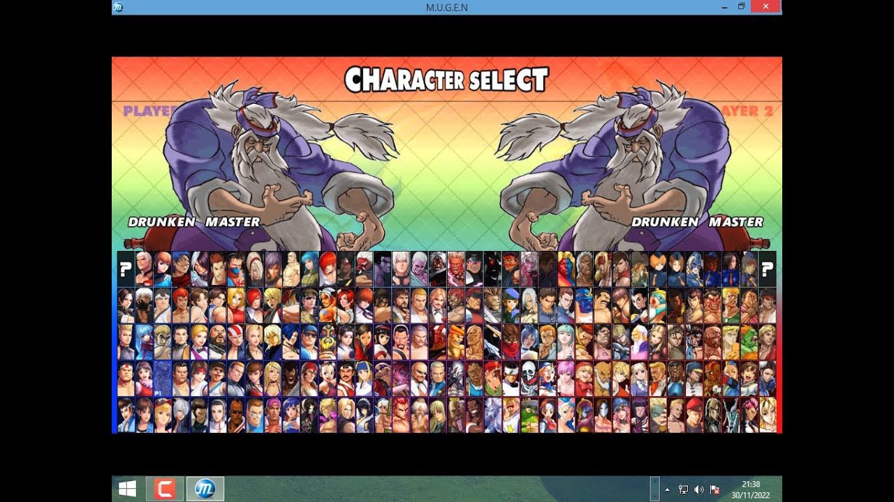 Drunken Master from Martial Masters In CVS Style Adapted for Capcom Vs ...
