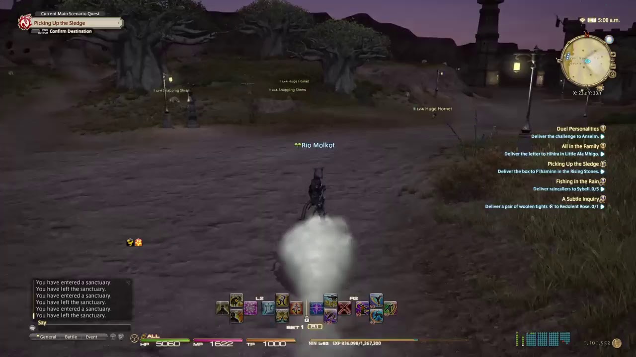 FF14 Crafting gathering moogle mailbox questline 2 - YouTube