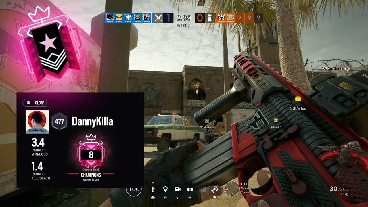 TOP TEN CHAMPION - Rainbow Six Siege - Ranked HighLights - YouTube