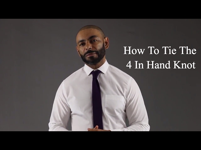 How To Tie A 4 In Hand
