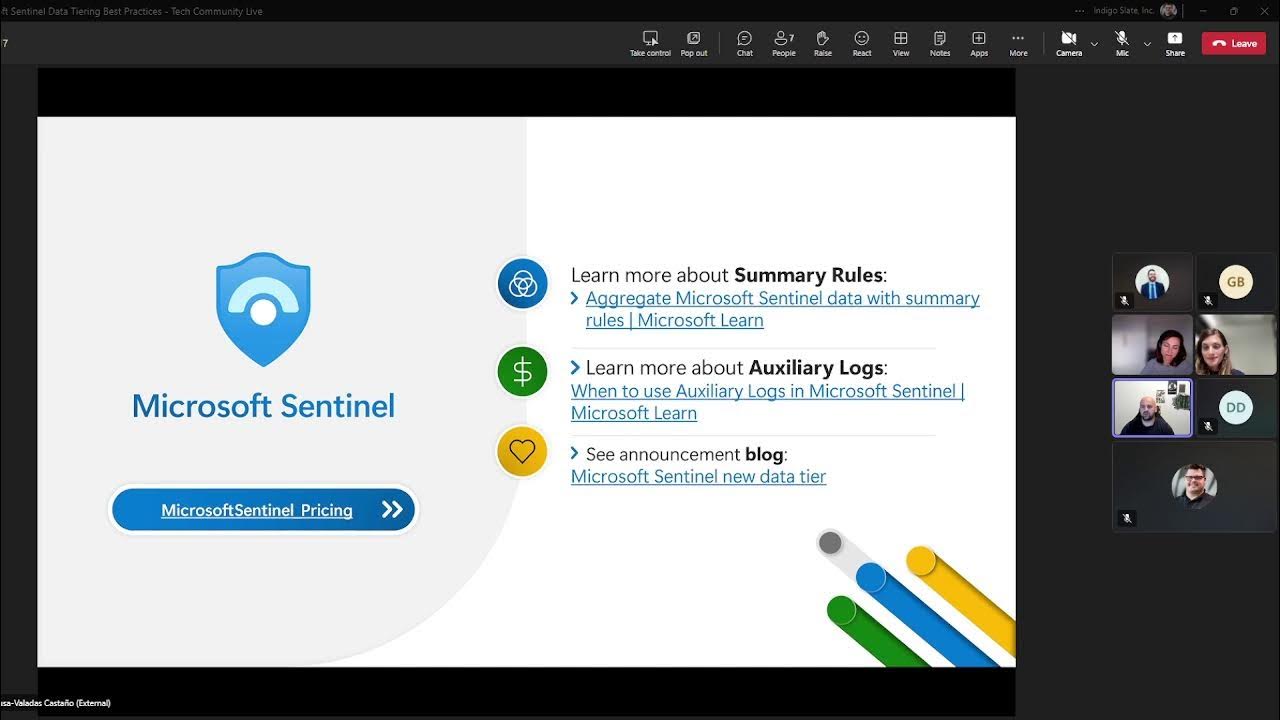 Microsoft Sentinel Data Tiering Best Practices - YouTube