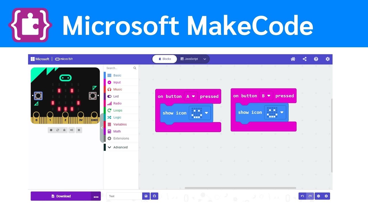 Microsoft Makecode สำหรับ Microbit - Youtube