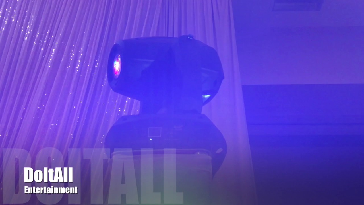Intelligent Moving Head Demo - YouTube