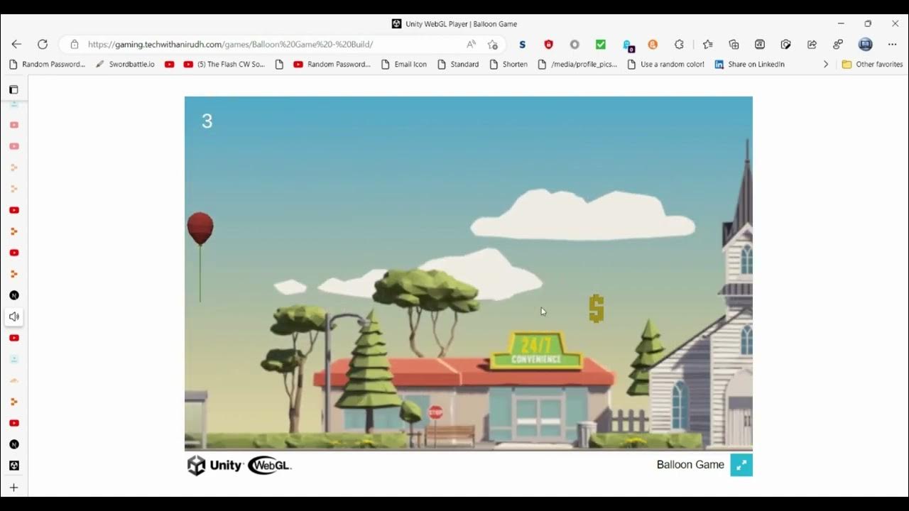 Balloon Game - Demo Video - YouTube