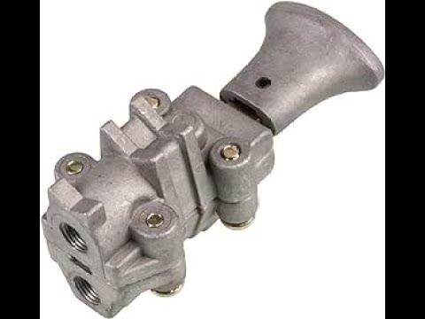 How to test an Eaton Range shift Valve with an air pressure gauge - YouTube