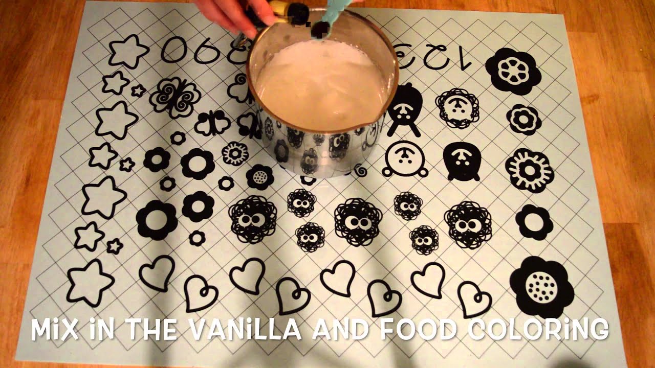Angel Feather Frosting - YouTube