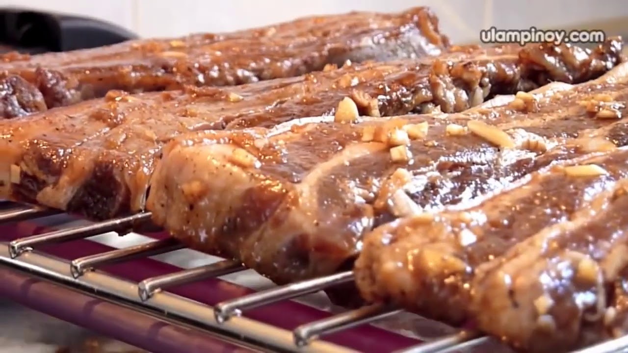 Pork Barbecue (Belly BBQ) with a sawsawan Recipe! - YouTube